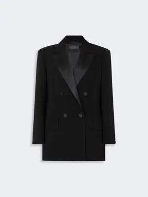 Max Mara Double-breasted Lightweight Cady Blazer