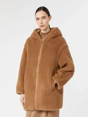 Max Mara Teddy Fabric Coat