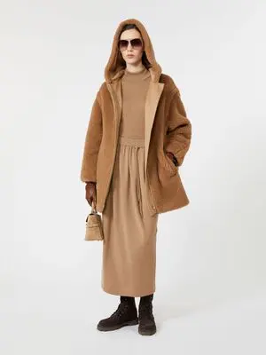 Max Mara Teddy Fabric Coat