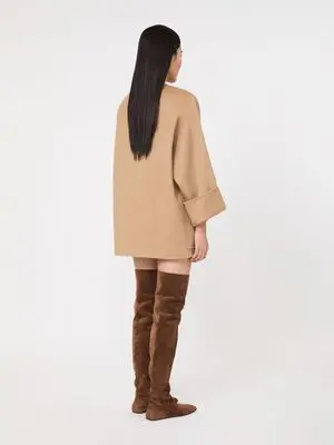 Max Mara And Mohair Cardigan Coat