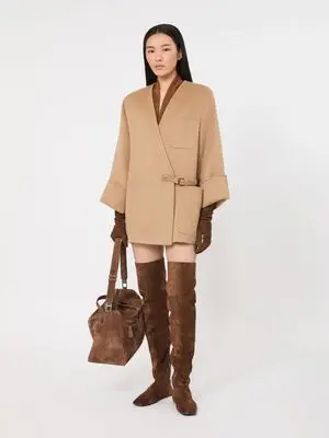 Max Mara And Mohair Cardigan Coat
