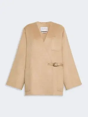 Max Mara And Mohair Cardigan Coat - Camel