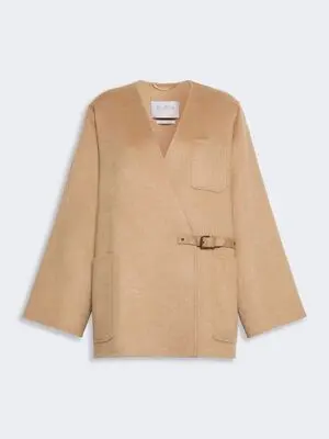 Max Mara And Mohair Cardigan Coat - Camel