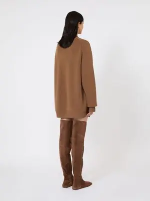 Max Mara Short Wool And Cashmere Dress