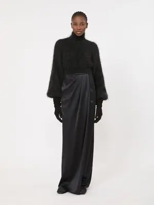 Max Mara Mélange Mohair Yarn Jumper