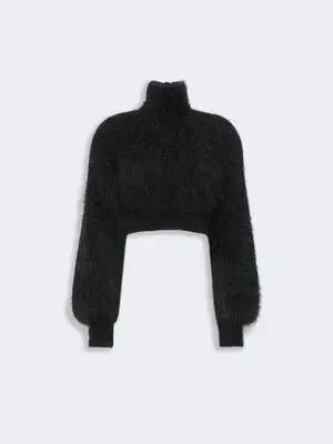 Max Mara Mélange Mohair Yarn Jumper