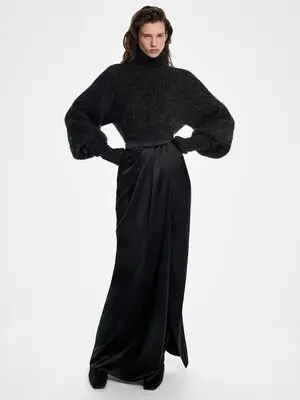 Max Mara Mélange Mohair Yarn Jumper