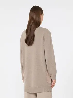 Max Mara Wool And Cashmere Cardigan - Beige