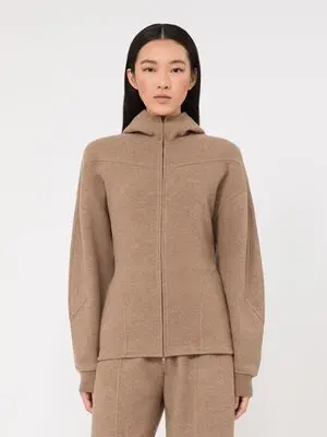 Max Mara Wool And Cashmere Jersey Sweatshirt