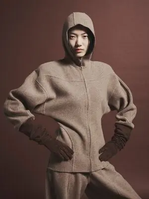 Max Mara Wool And Cashmere Jersey Sweatshirt