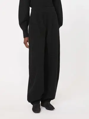 Max Mara Wool And Cashmere Jogging Trousers - Dark Grey