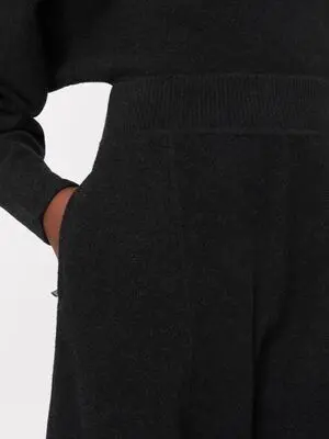 Max Mara Wool And Cashmere Jogging Trousers - Dark Grey