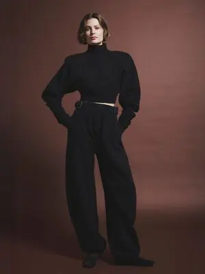 Max Mara Wool And Cashmere Jogging Trousers - Dark Grey