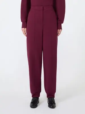 Max Mara Wool-blend Jersey Joggers