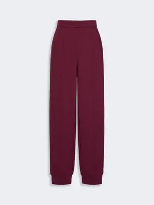 Max Mara Wool-blend Jersey Joggers