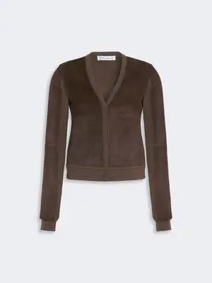 Max Mara Wool Jersey Cardigan - Mud