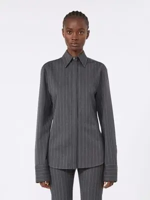Max Mara Slim Wool Shirt