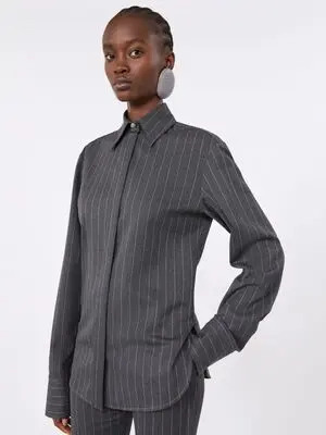 Max Mara Slim Wool Shirt