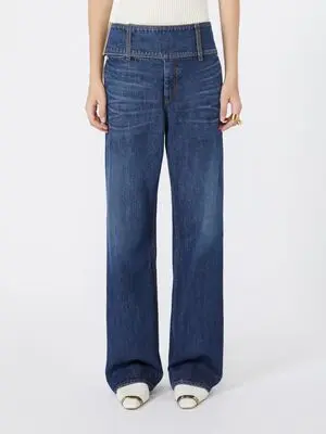Max Mara Denim 5-pocket Trousers