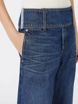 Max Mara Denim 5-pocket Trousers