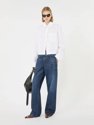Max Mara Denim 5-pocket Trousers