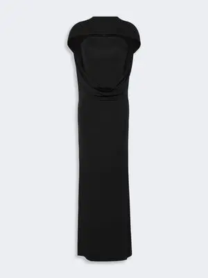 Max Mara Stretch Viscose Organzine Two-piece Dress