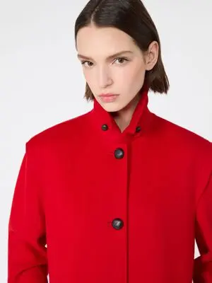 Max Mara Double Wool Broadcloth Coat
