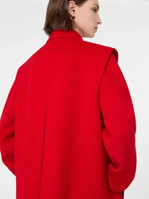 Max Mara Double Wool Broadcloth Coat