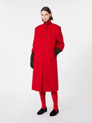Max Mara Double Wool Broadcloth Coat