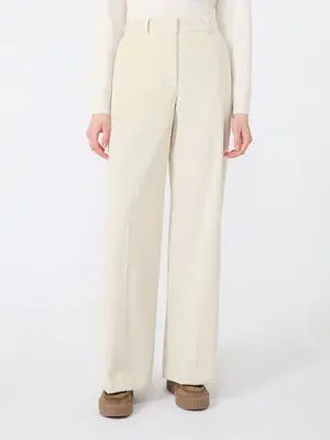 Max Mara Cotton Velvet Trousers