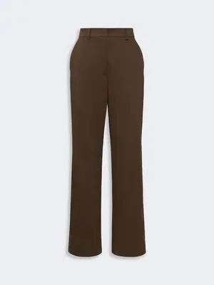 Max Mara Cotton Satin Trousers
