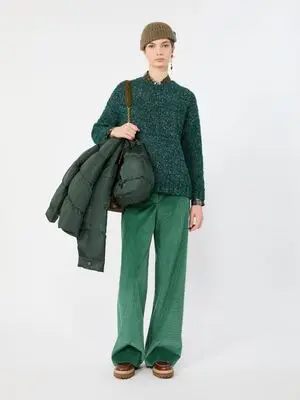 Max Mara Cotton Velvet Trousers