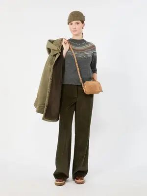 Max Mara Cotton Velvet Trousers