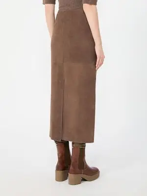 Max Mara Suede Skirt