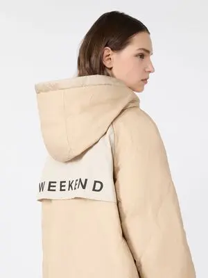 Max Mara Reversible Midi Parka In Water-repellent Plain-weave Fabric