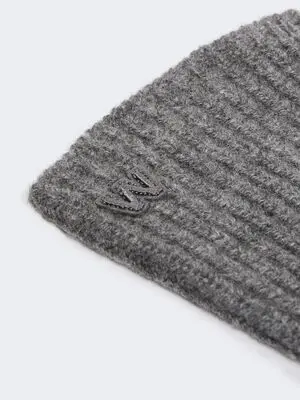 Max Mara Cashmere Yarn Gloves - Light Grey