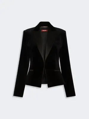 Max Mara Velvet Tuxedo Jacket