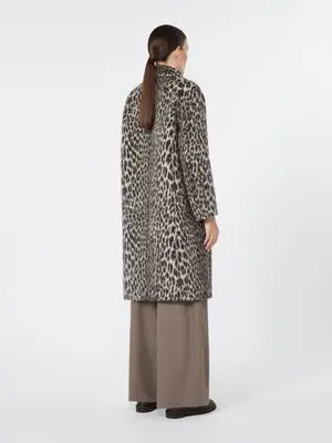 Max Mara Soft-textured Jacquard Coat