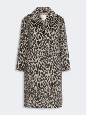 Max Mara Soft-textured Jacquard Coat