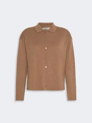 Max Mara Wool Yarn Cardigan - Camel
