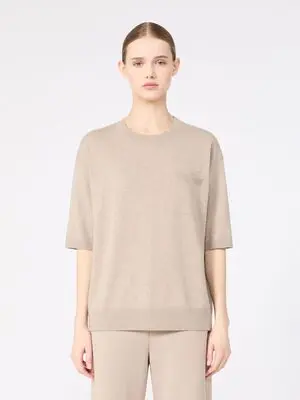 Max Mara Wool Yarn Pocket Sweater