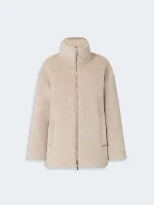 Max Mara Reversible Wool And Alpaca Puffer Jacket