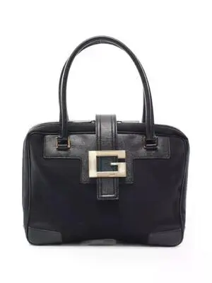 Gucci 2000s Logo-plaque Tote Bag