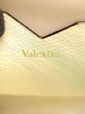 VALEXTRA VINTAGE 2020s Micro Iside Tote Bag