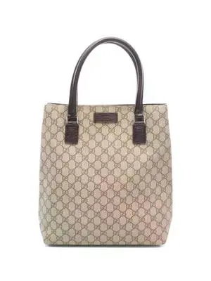 Gucci 2000s Gg Canvas Tote Bag