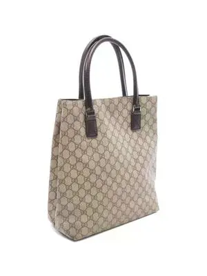 Gucci 2000s Gg Canvas Tote Bag