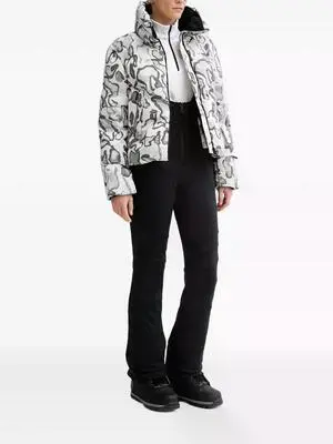 SPORTALM Abstract-print Puffer Jacket