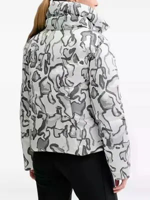 SPORTALM Abstract-print Puffer Jacket