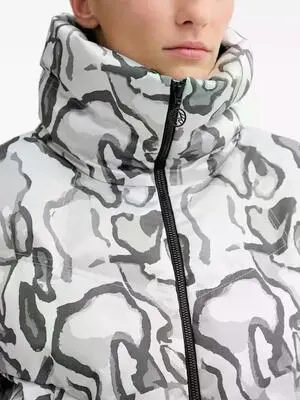 SPORTALM Abstract-print Puffer Jacket
