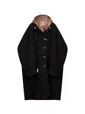 Mihara Yasuhiro Hooded Balmacaan Coat